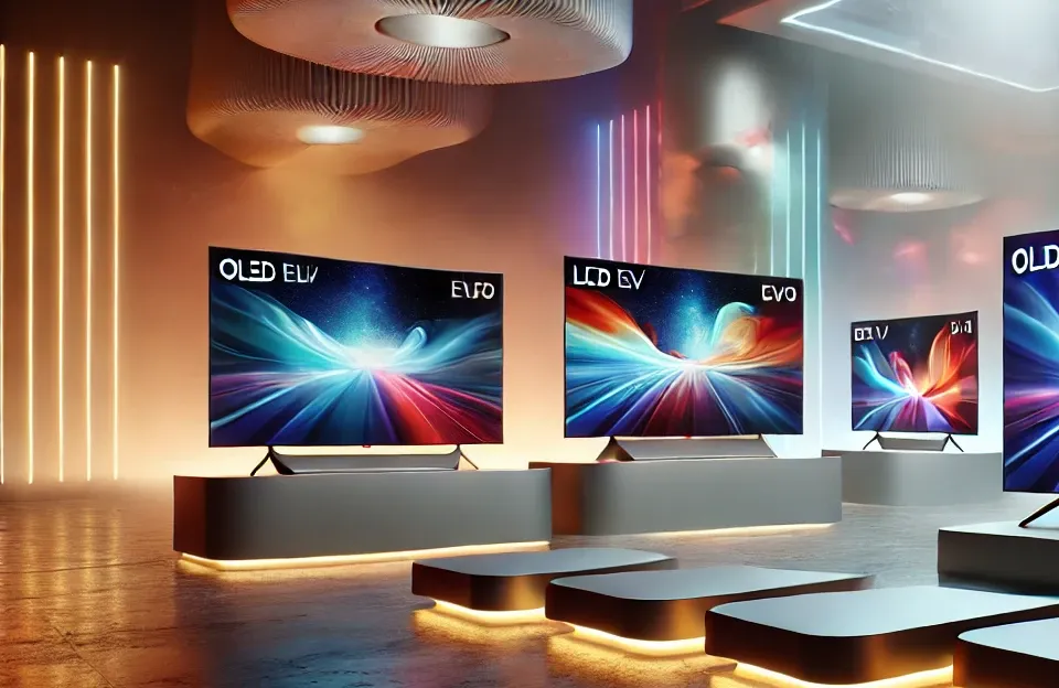 Cinco Principais Modelos de LG OLED EVO AI