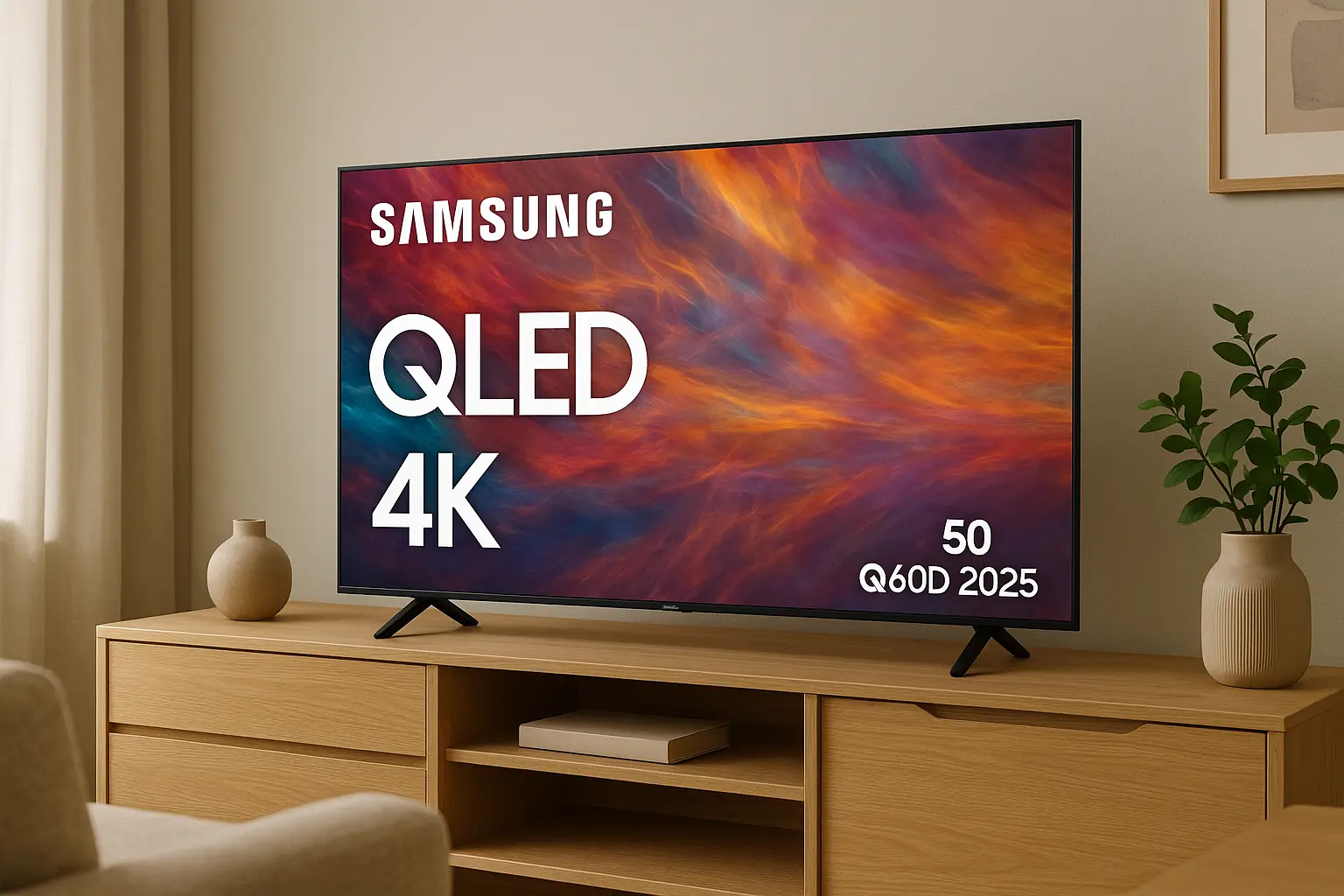 Samsung Smart TV 50 polegadas qled 4k q60d 2025 em oferta: 6 melhores negócios