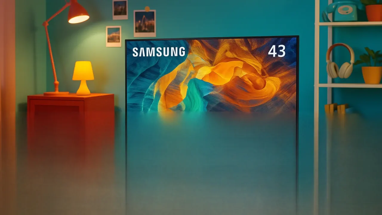 Samsung Smart TV 43 UHD 4K 43DU7700 bons até R$5.110 com tecnologia de ...