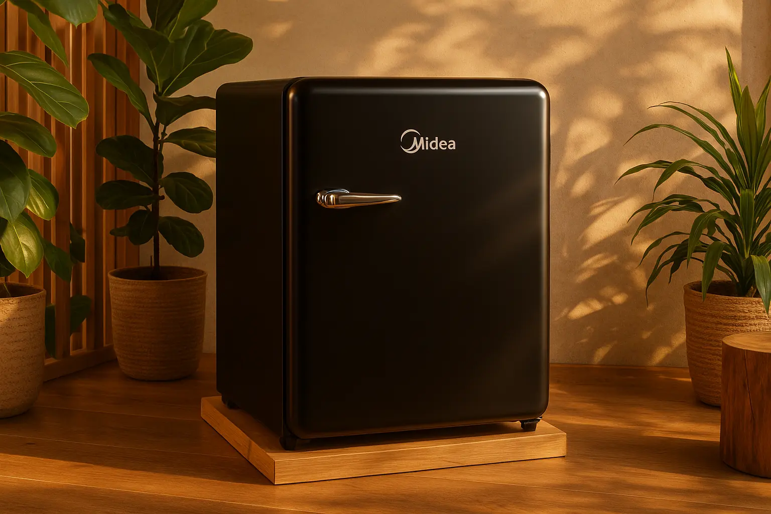 Design premium: 3 frigobares Midea com visual retrô e ótimo custo-benefício