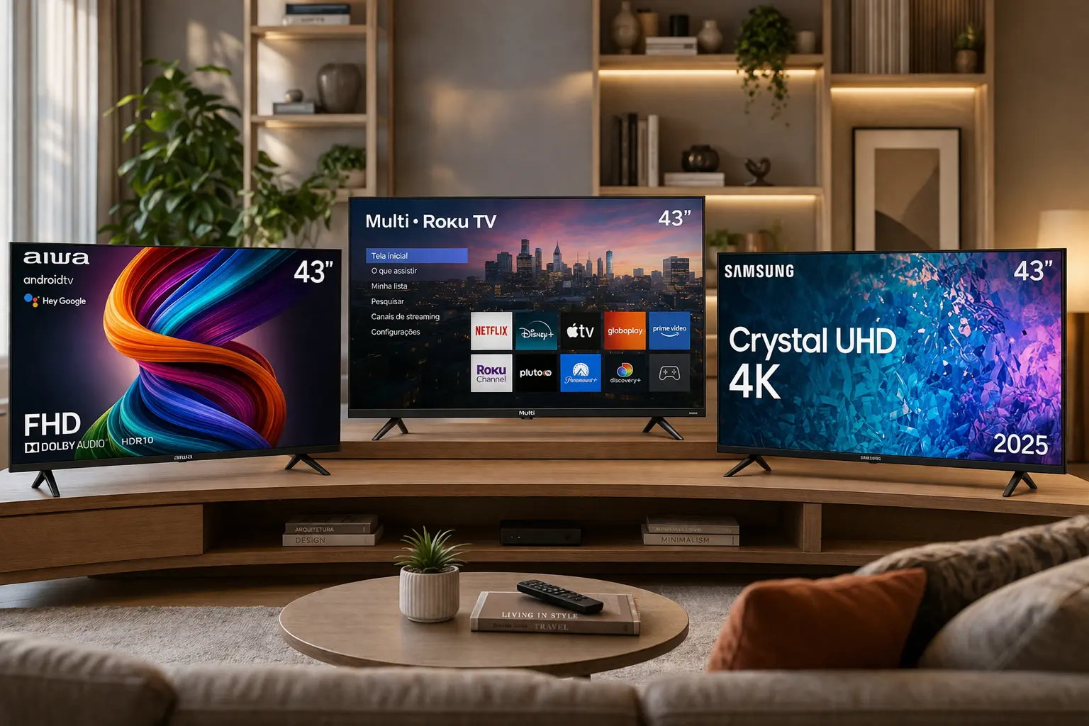 Smart TV 43 polegadas: 5 opções para acertar na escolha